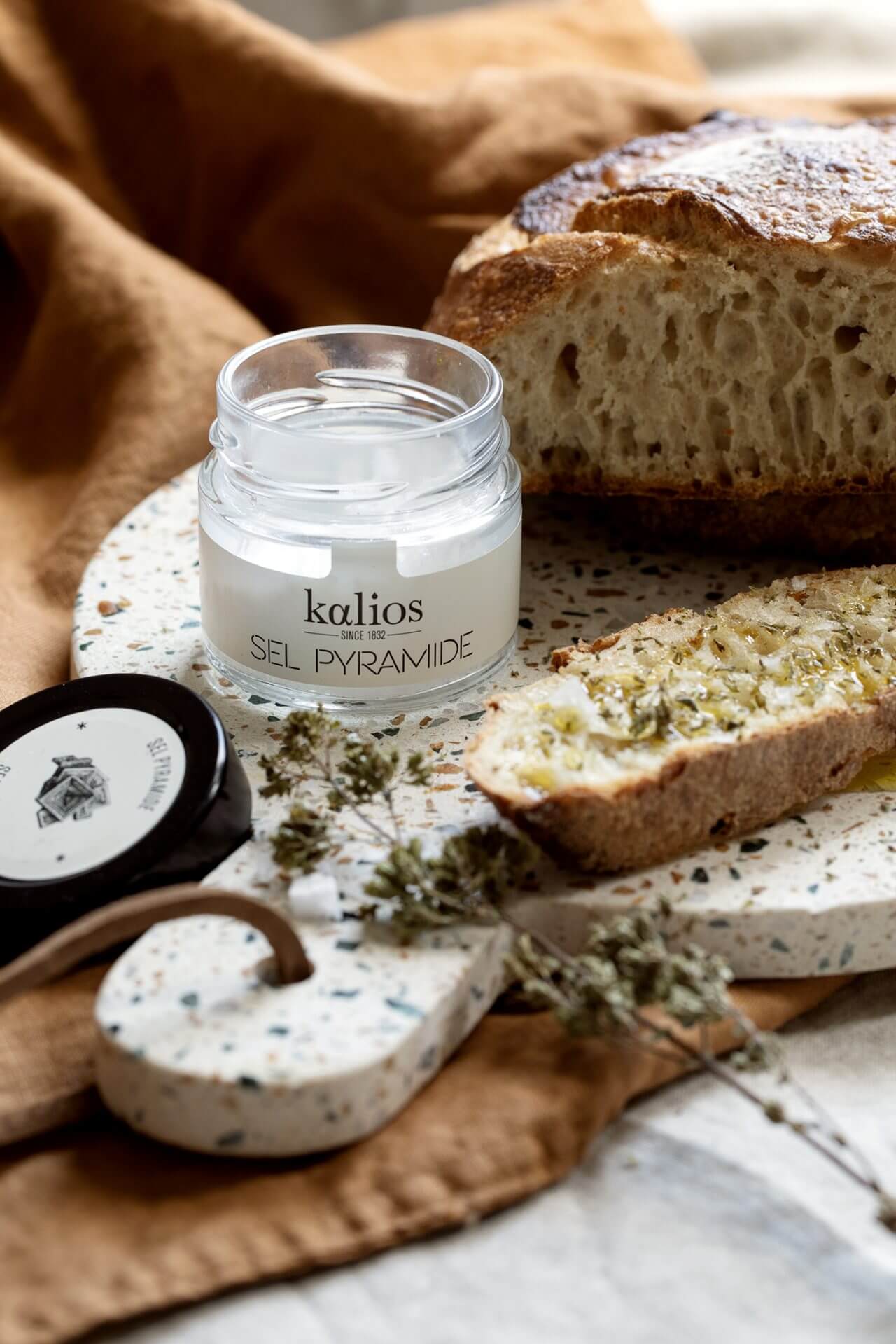 Sel Pyramide Grec - Sel de mer naturel - Eshop Officiel