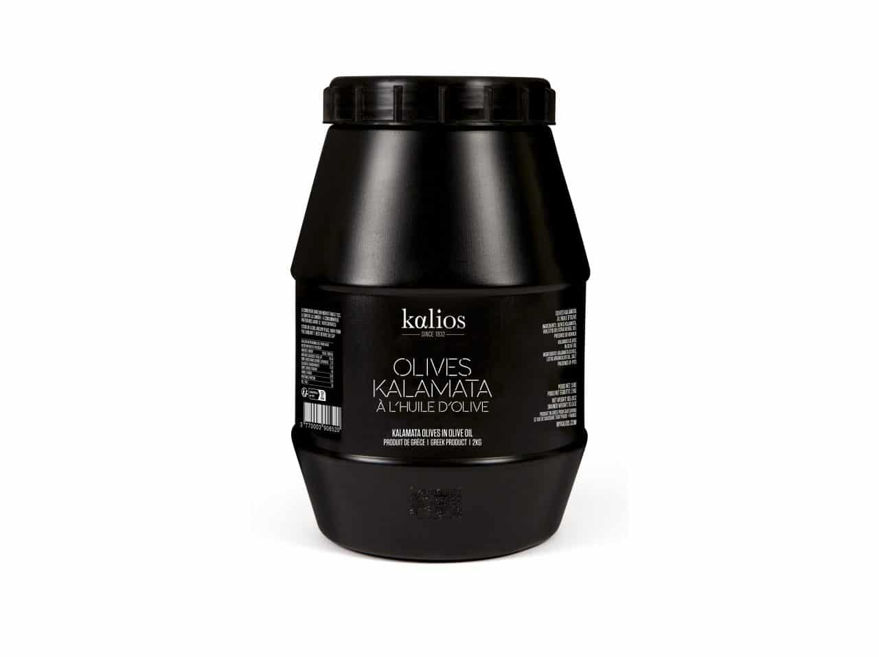Olives Kalamata à l'huile d'olive 2KG | Marinées | Kalios