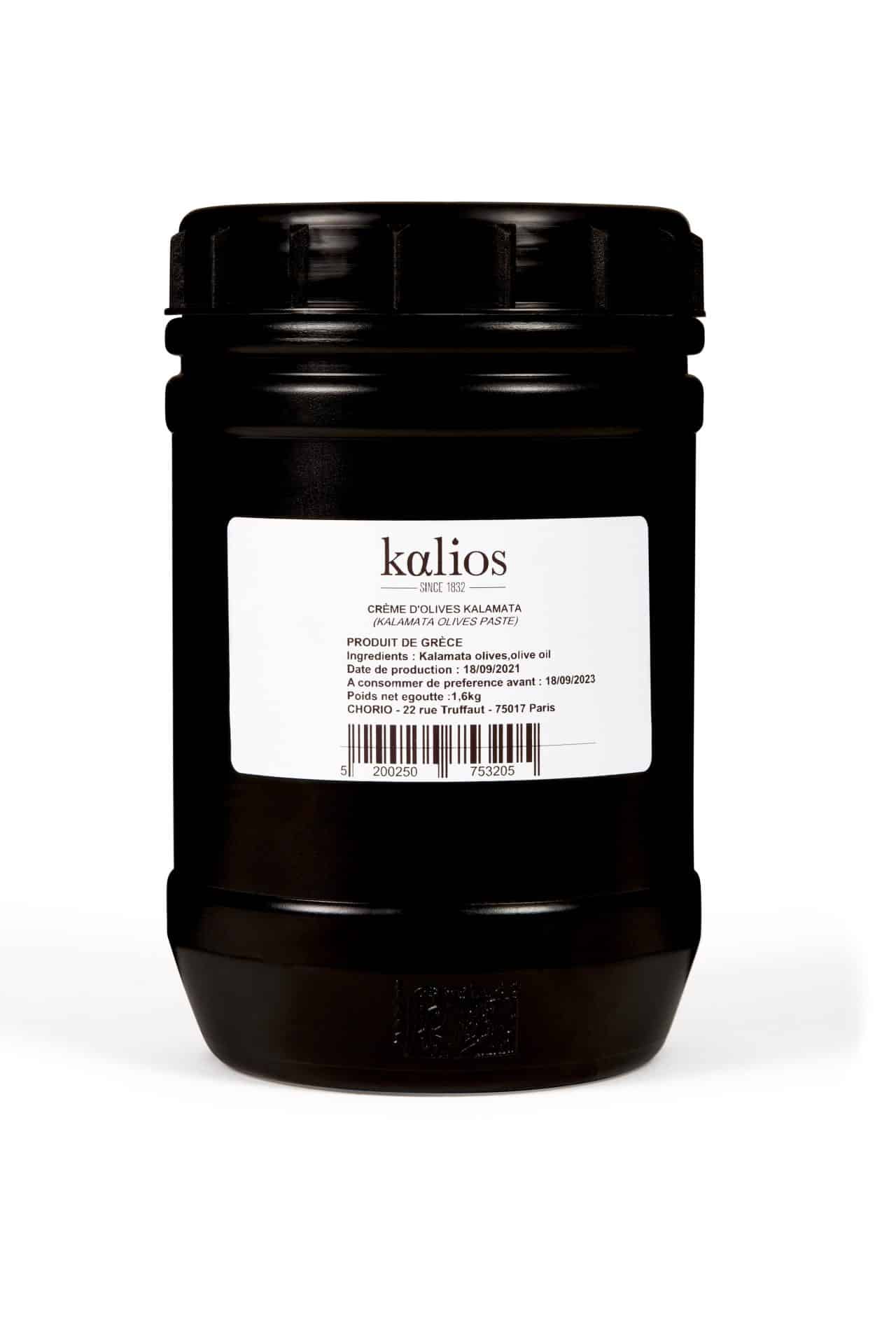 Mézé d'Olive Noire Kalamata | Pâte d'Olive Noire | E-shop | Kalios