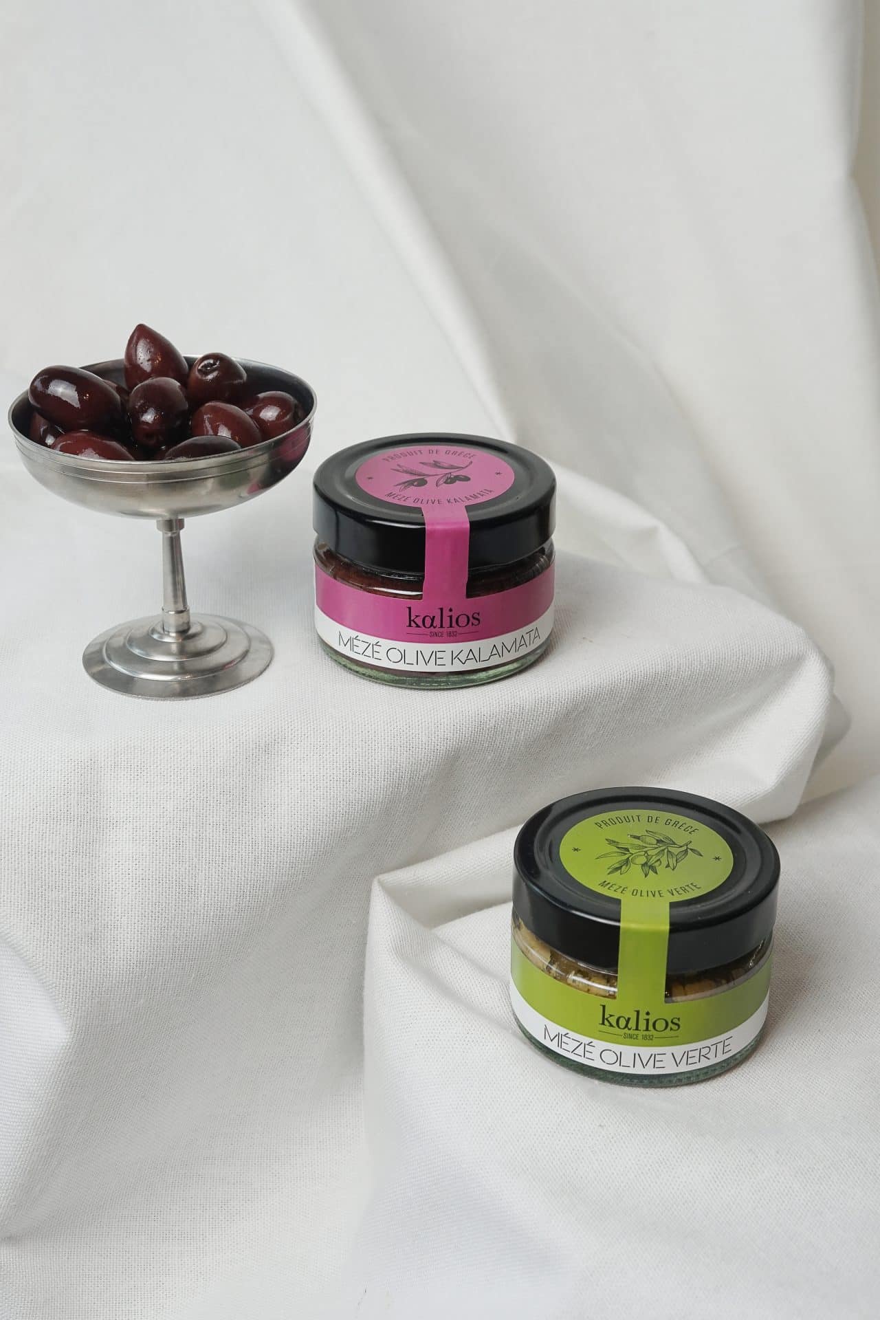 Olives Kalamata & Vertes | Mézés | Kalios | Commandez en ligne