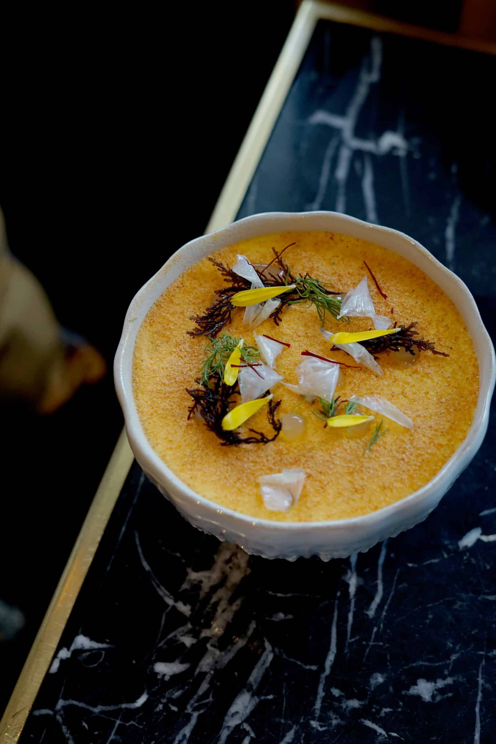 Parmentier safrané de rouget barbet | Recette | Kalios