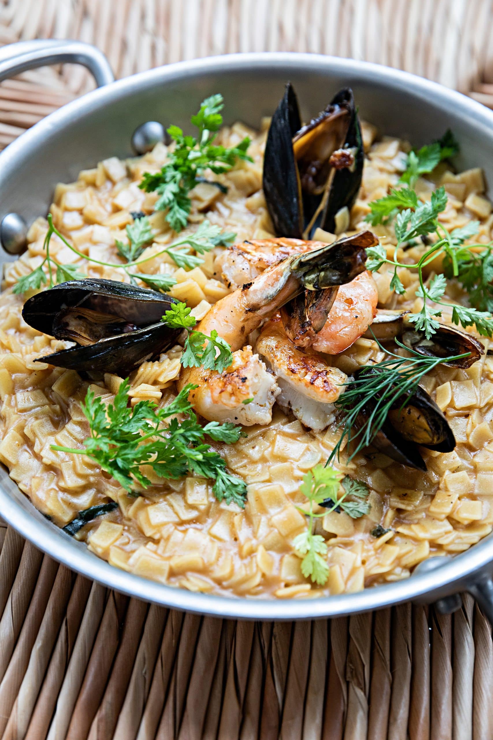 Hilopites aux moules marinières | Pâtes grecques | Recette | Kalios