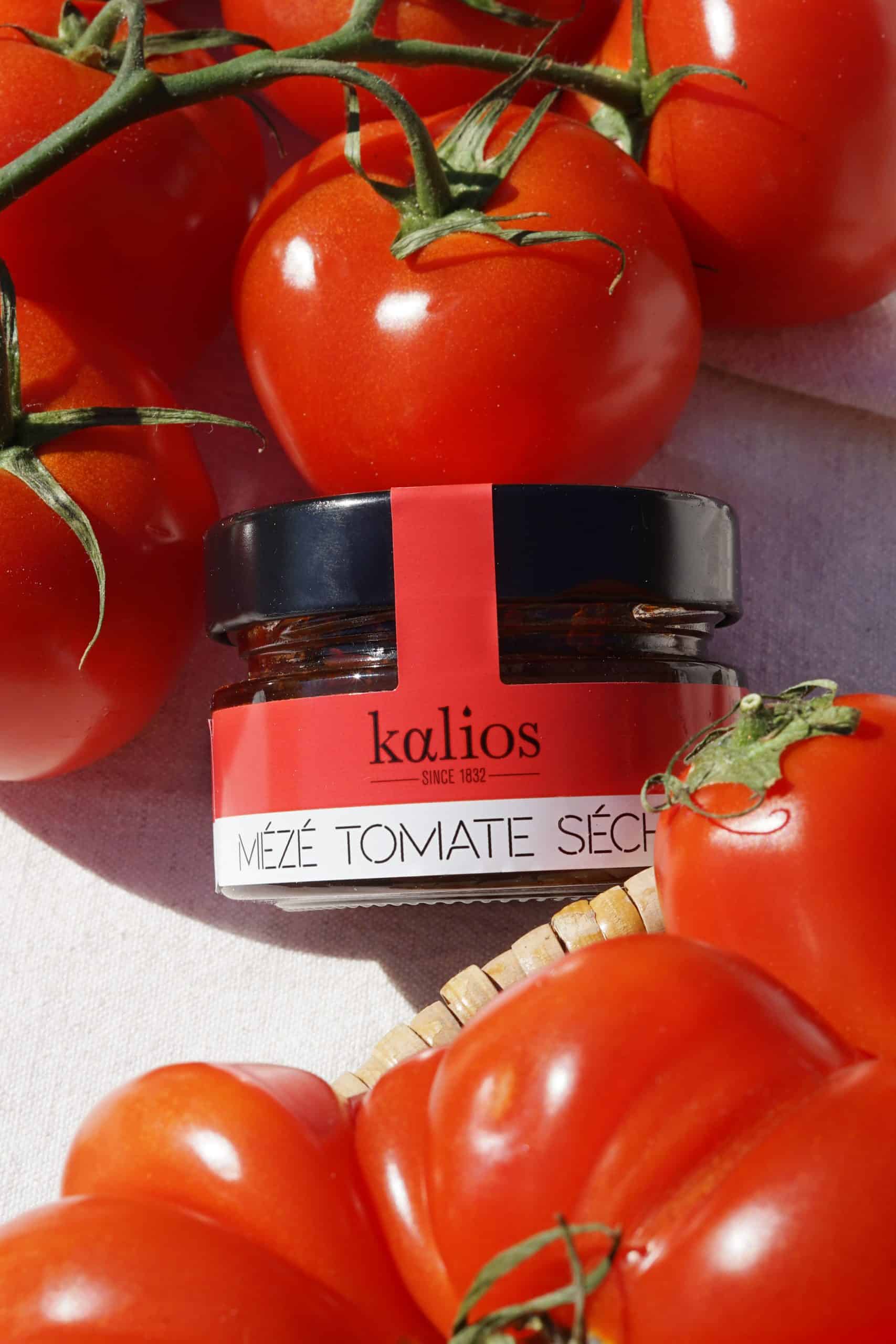 Mézé tomates séchées 90g - recette apéritive - Kalios - Eshop