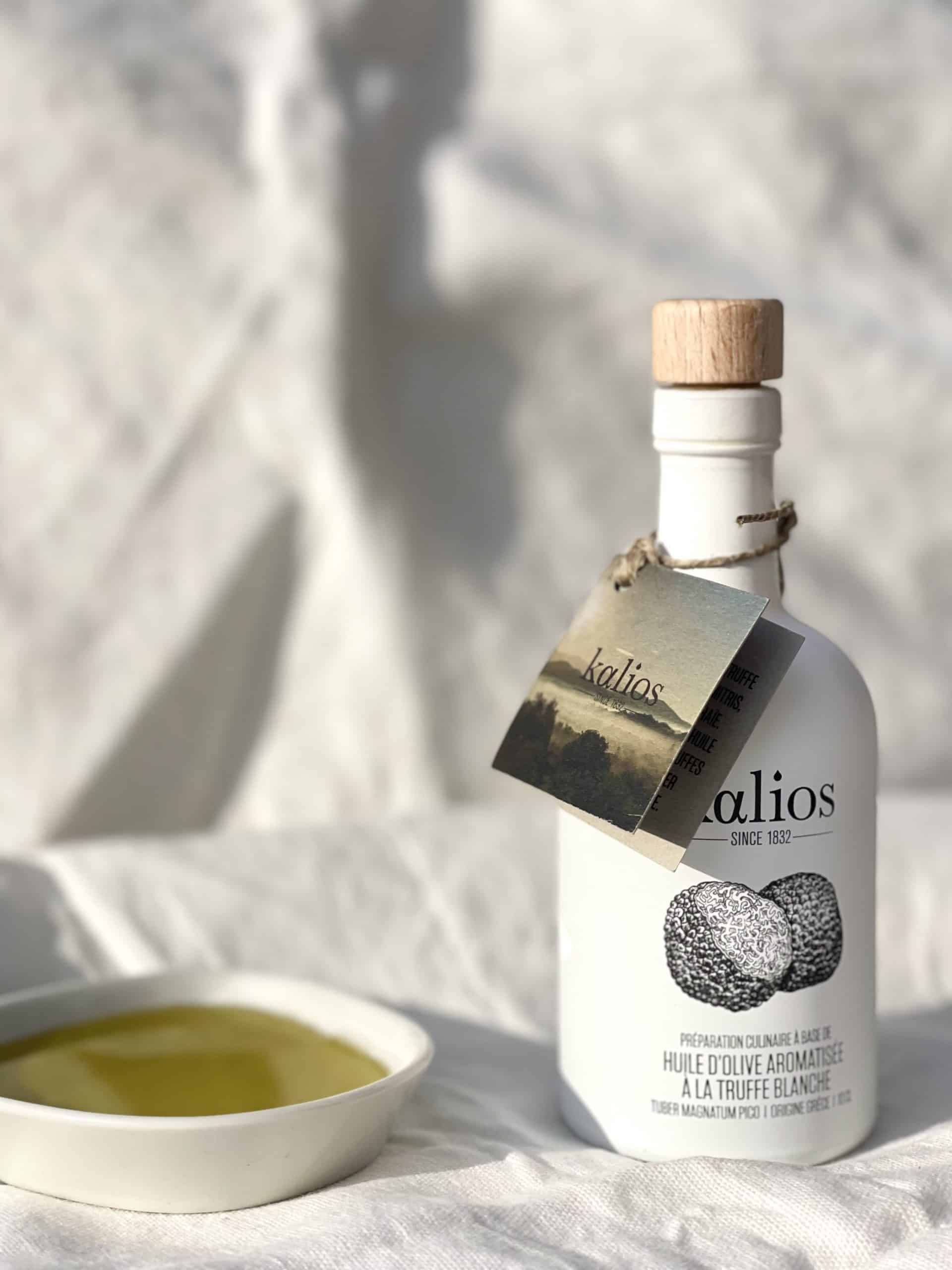 huile d'olive aromatisée à la truffe blanche - Kalios