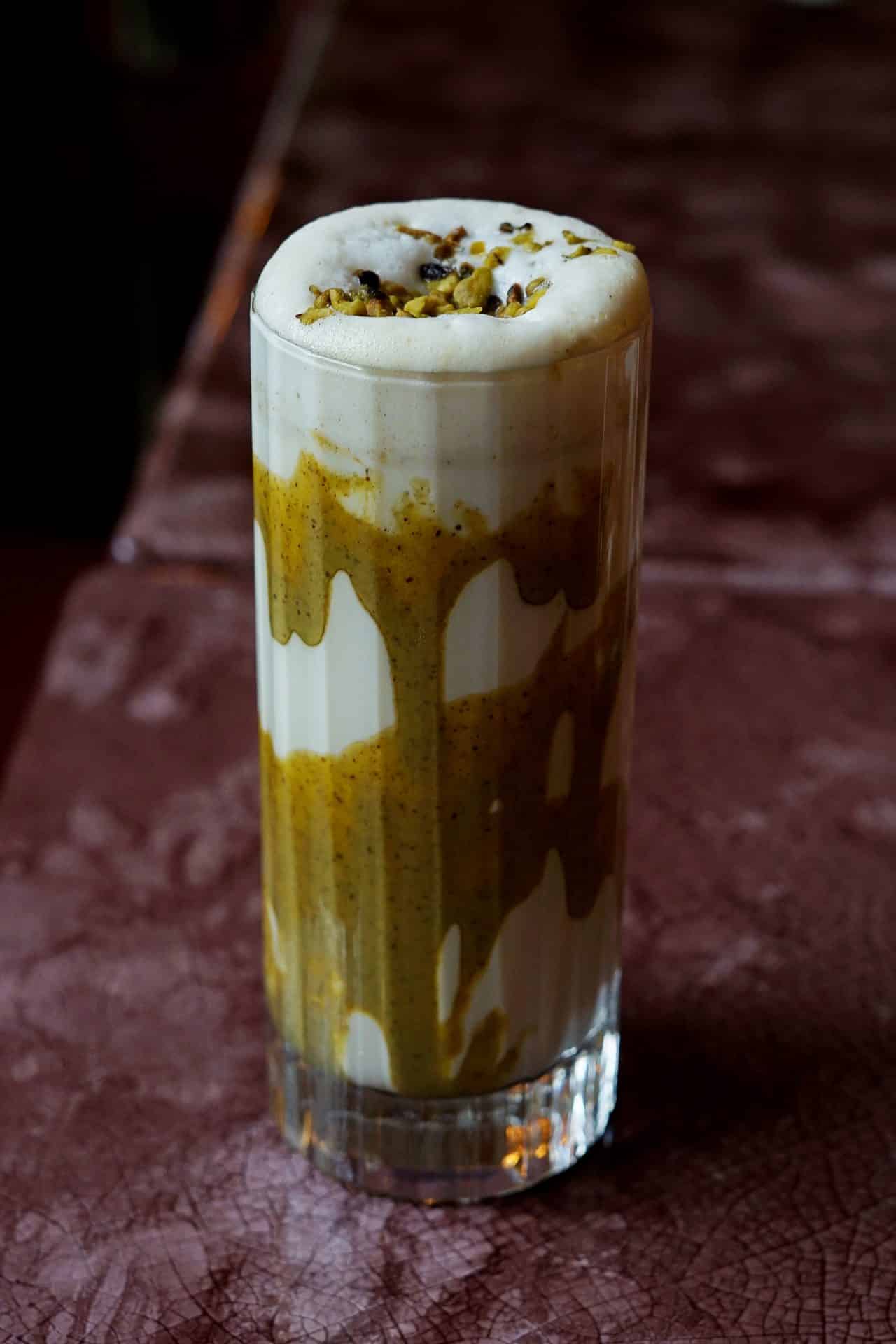 Le Latte Pistache par Amandine Chaignot pour Nepita - Kalios